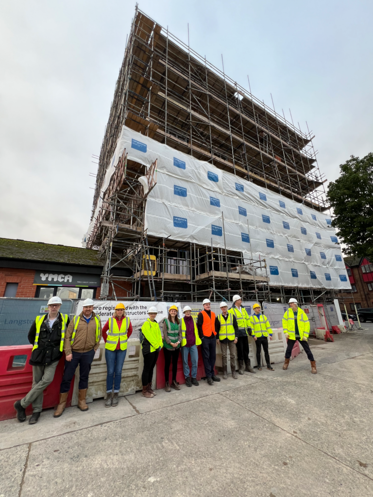 Cross Laminated Cascades in Cardiff - Woodknowledge Wales